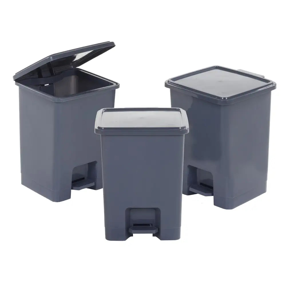 15L Pedal Bins - Set of 3 Get Me Packaging